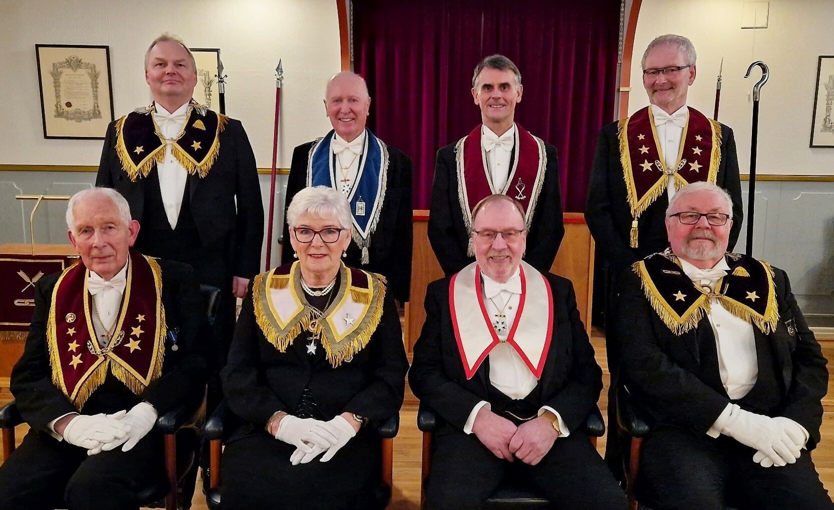 Tildeling av 40 års Veteranjuvel til bror Ola Helge Holmøy i loge nr. 53 Vesteromd - Odd Fellow